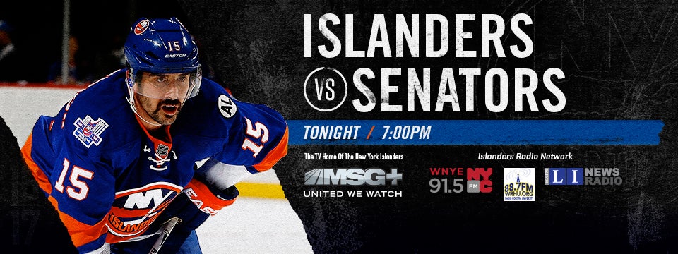 New York Islanders vs. Ottawa Senators | Barclays Center